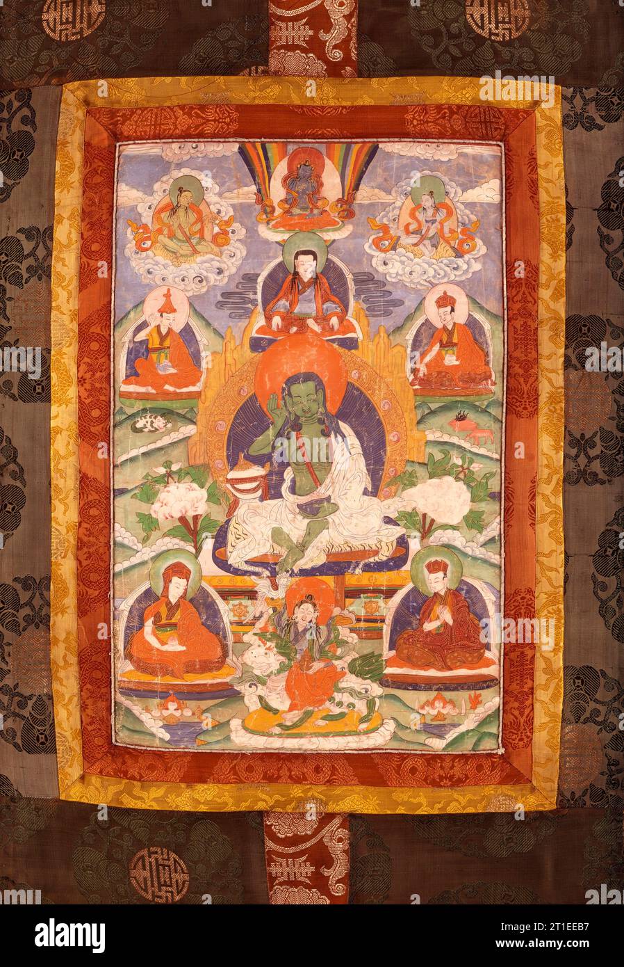 Milarepa (1040-1123), 19th century Stock Photo - Alamy