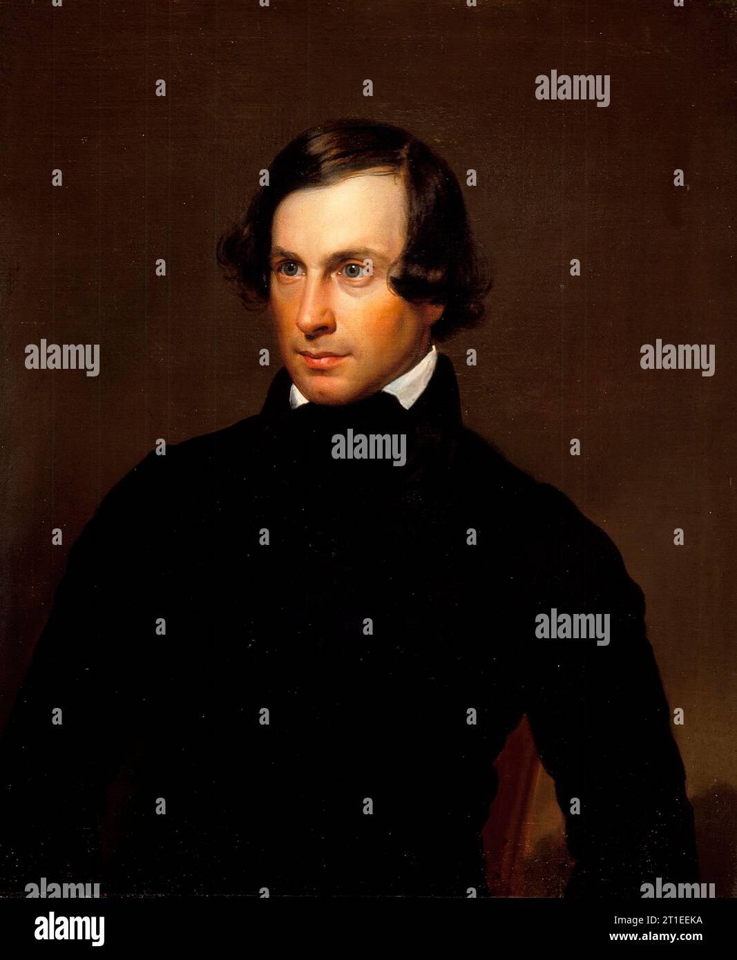 Portrait of Mr. Blodgett, c1840 Stock Photo - Alamy