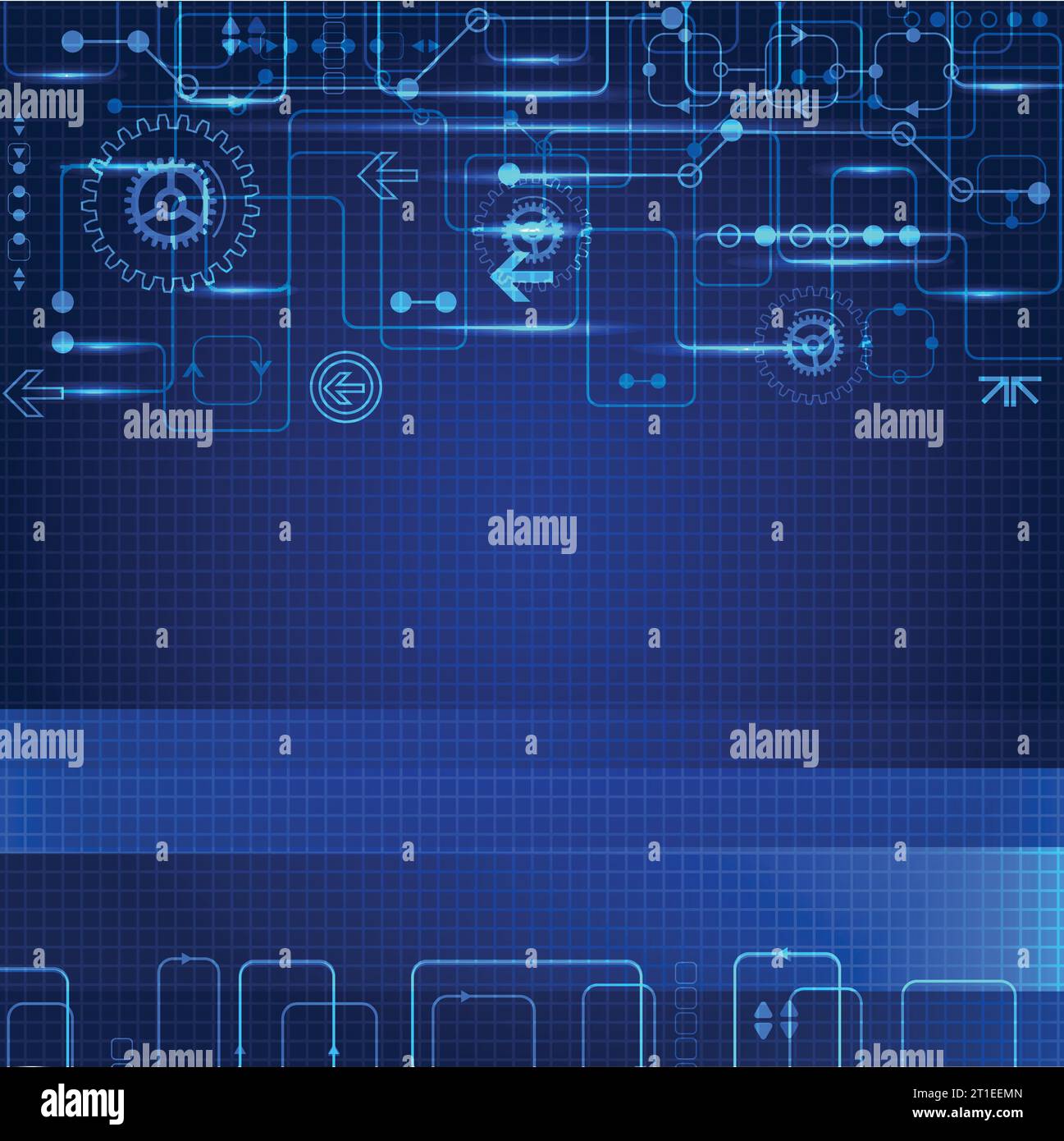 Abstract engineering future technology background Stock Vector Image ...