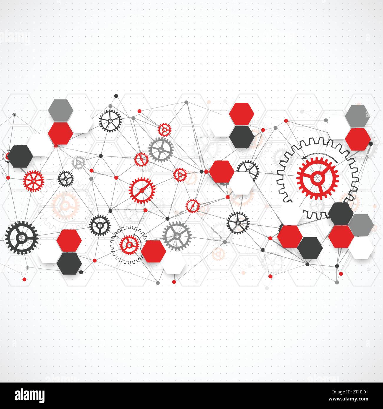 Abstract geometry technology background. Vector Stock Vector Image ...