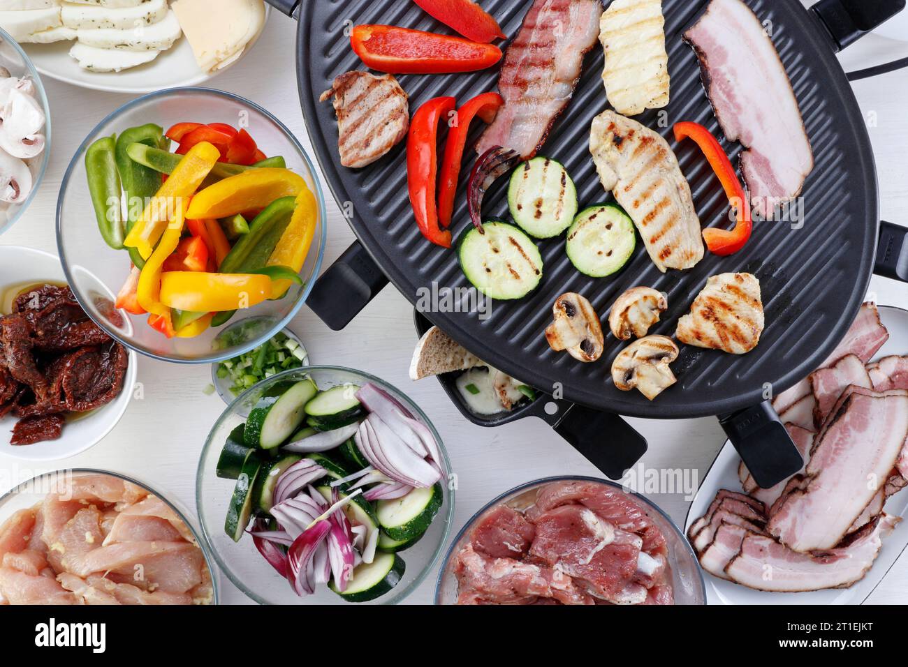 Raclette dish hi-res stock photography and images - Alamy