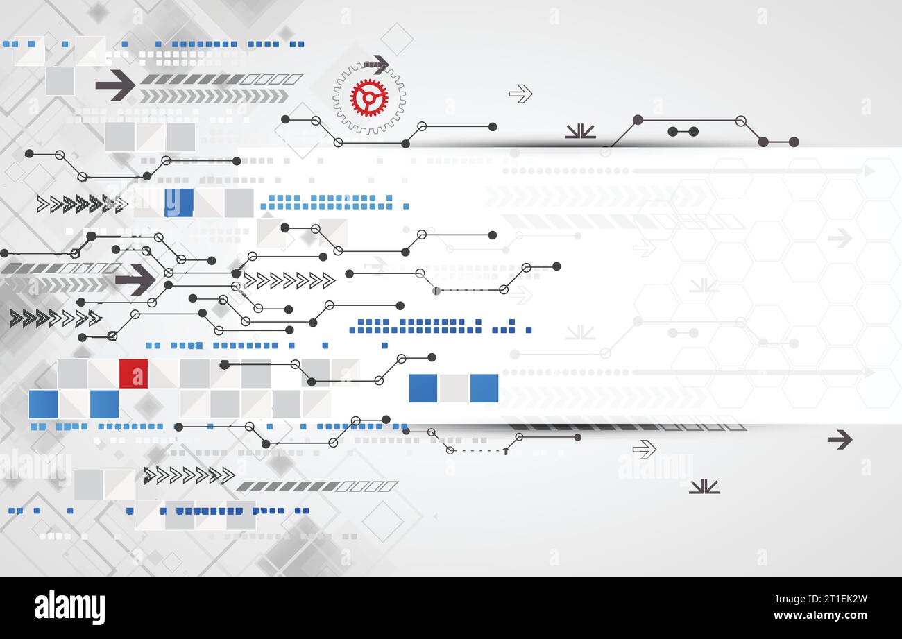 Abstract technology business template background. Vector Stock Vector ...