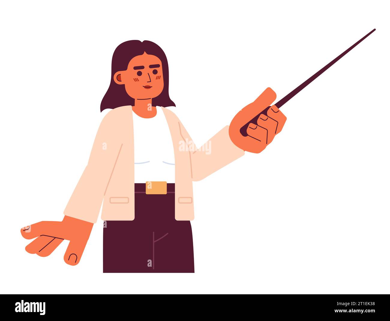 Female middle eastern teacher Stock Vector Images - Alamy