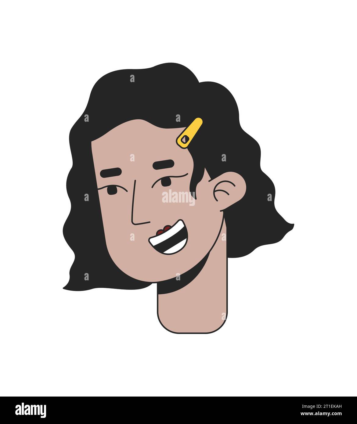 Naturally wavy hair hi-res stock photography and images - Alamy