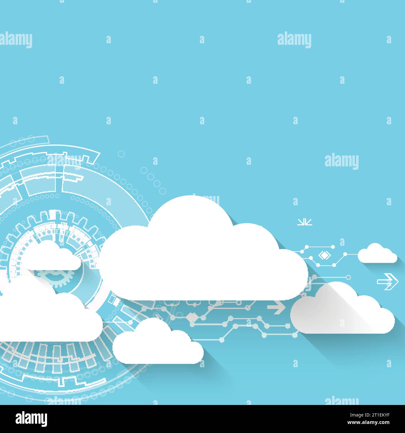 Wearable communication technology vector vectors hi-res stock photography and images - Alamy