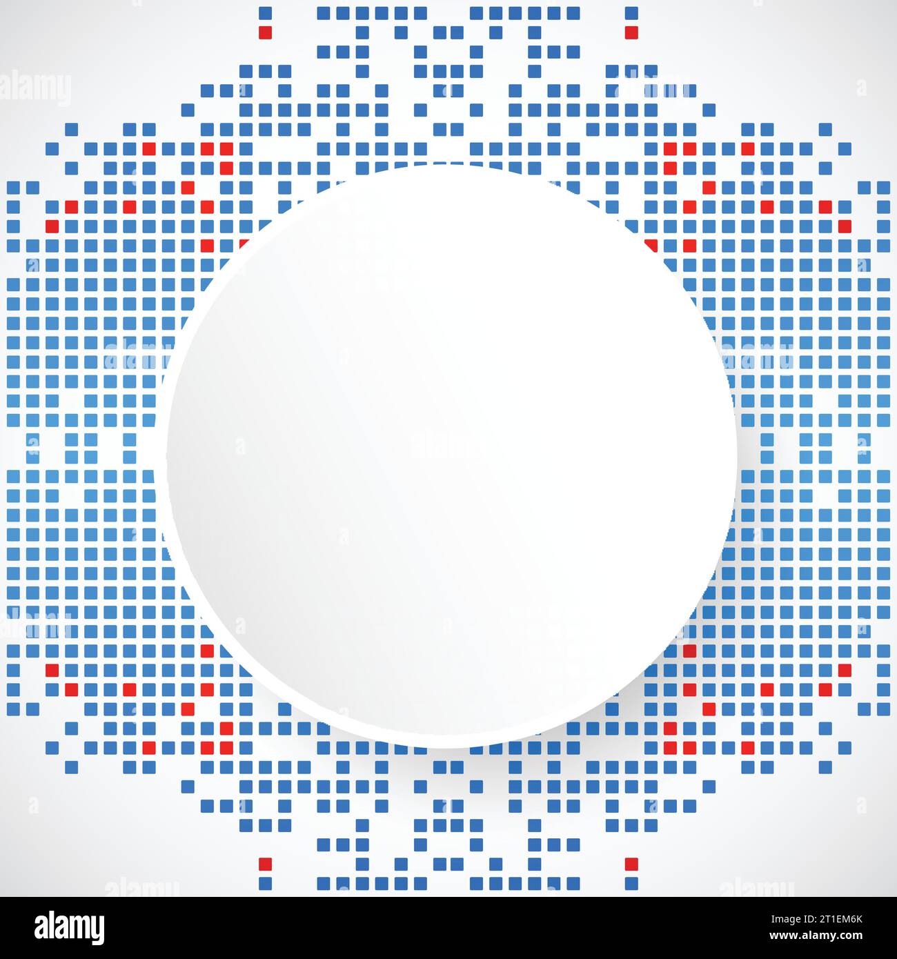 Abstract square technology background. Vector Stock Vector Image & Art ...