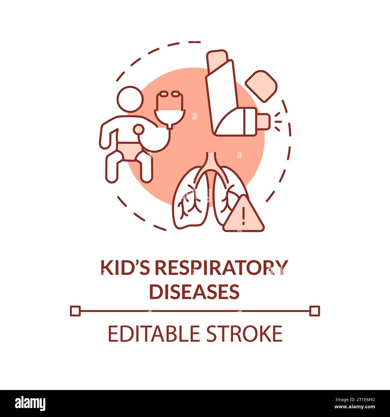 Respiratory illness care linear hi-res stock photography and images - Alamy