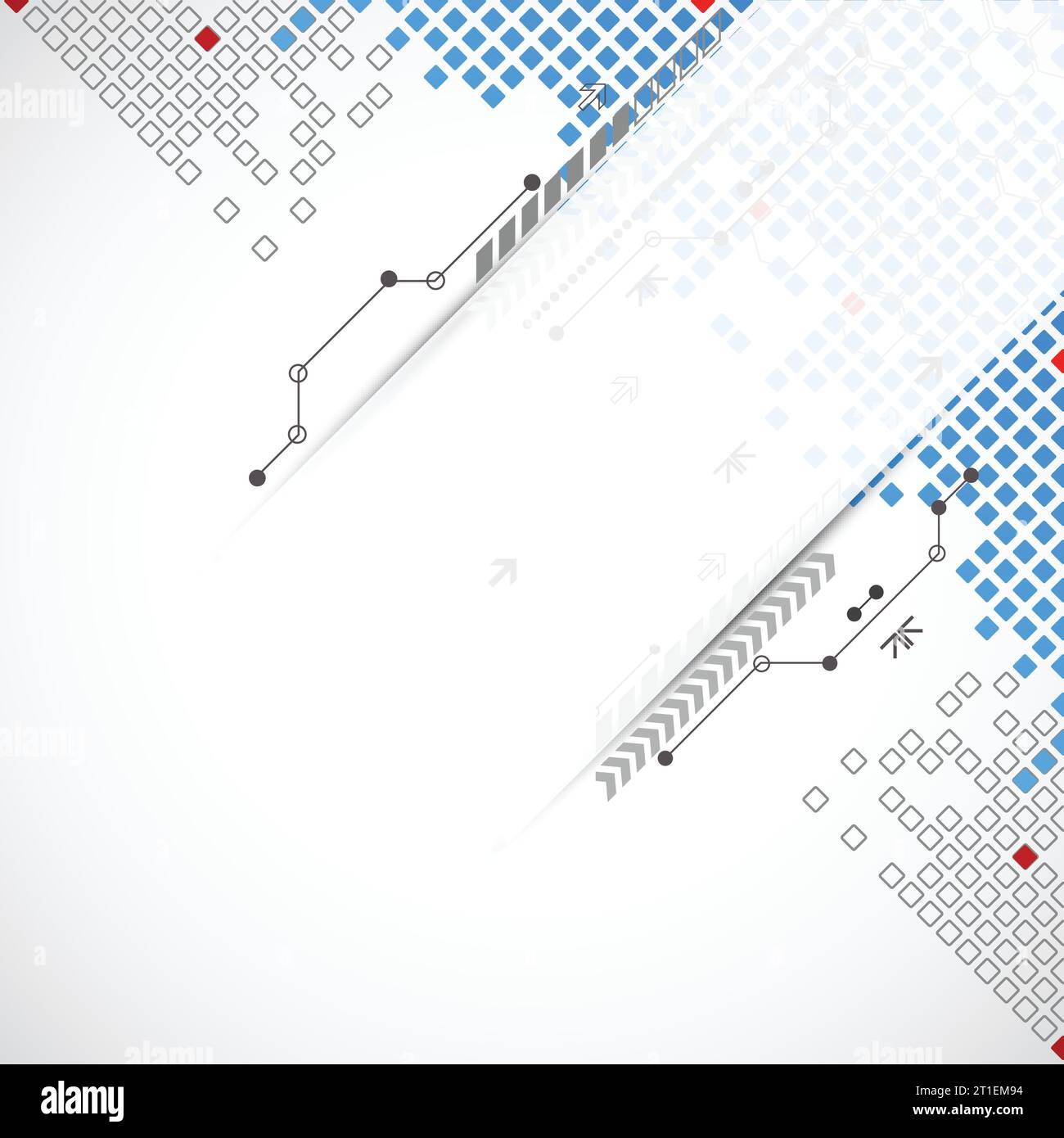 Abstract square technology background. Vector Stock Vector Image & Art ...