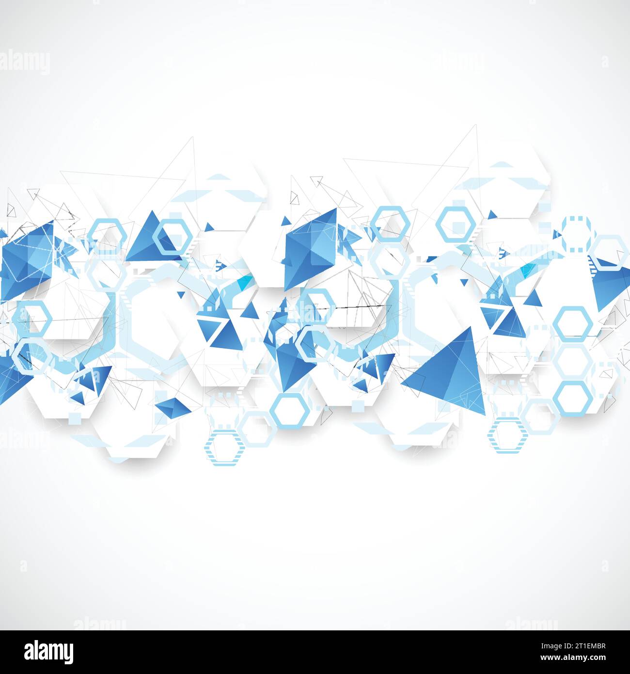 Abstract blue futuristic background for design works. Vector Stock ...