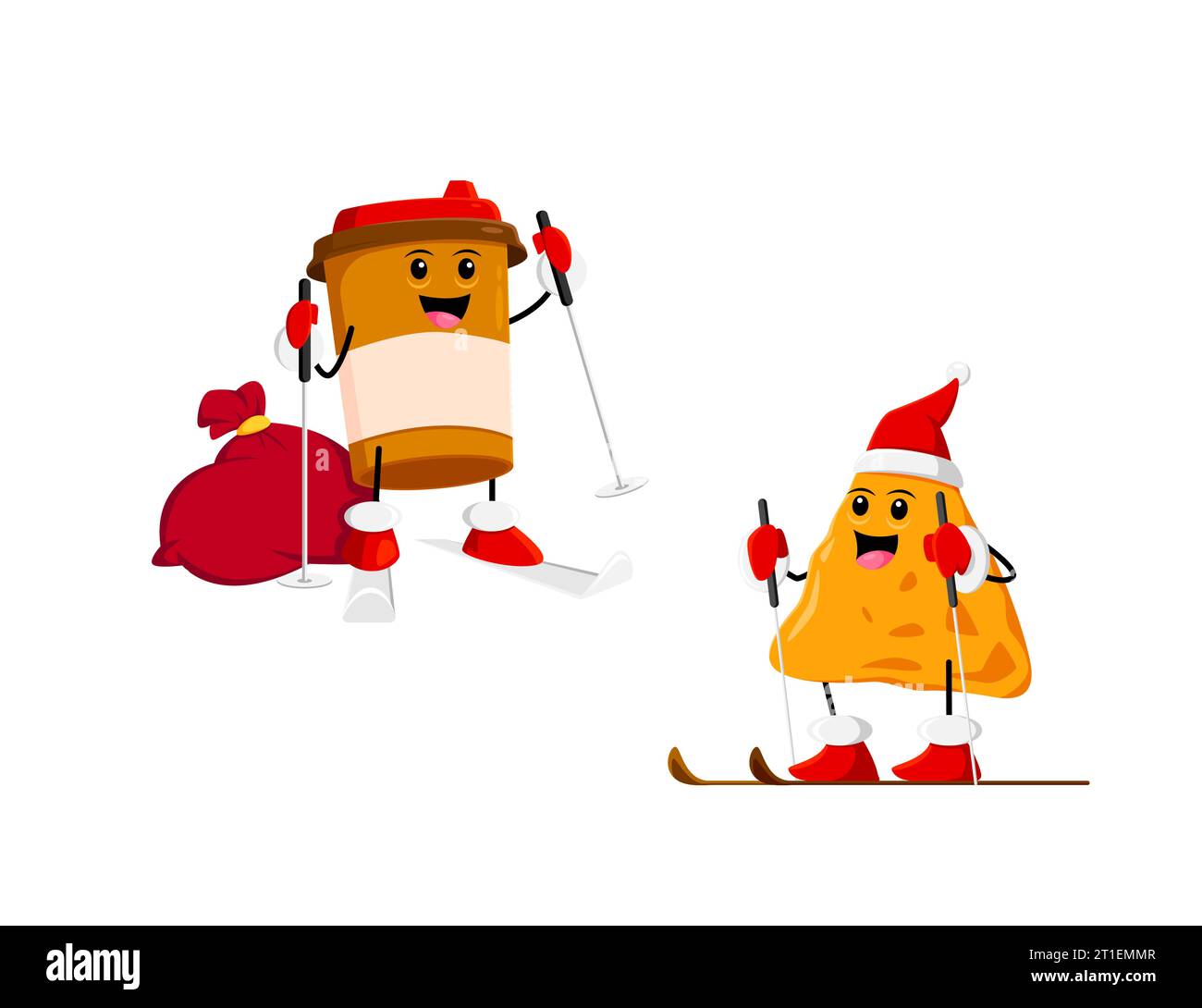 Bag of nachos Stock Vector Images - Alamy