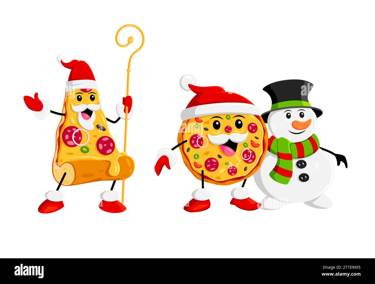 Christmas party appetizer Stock Vector Images - Alamy