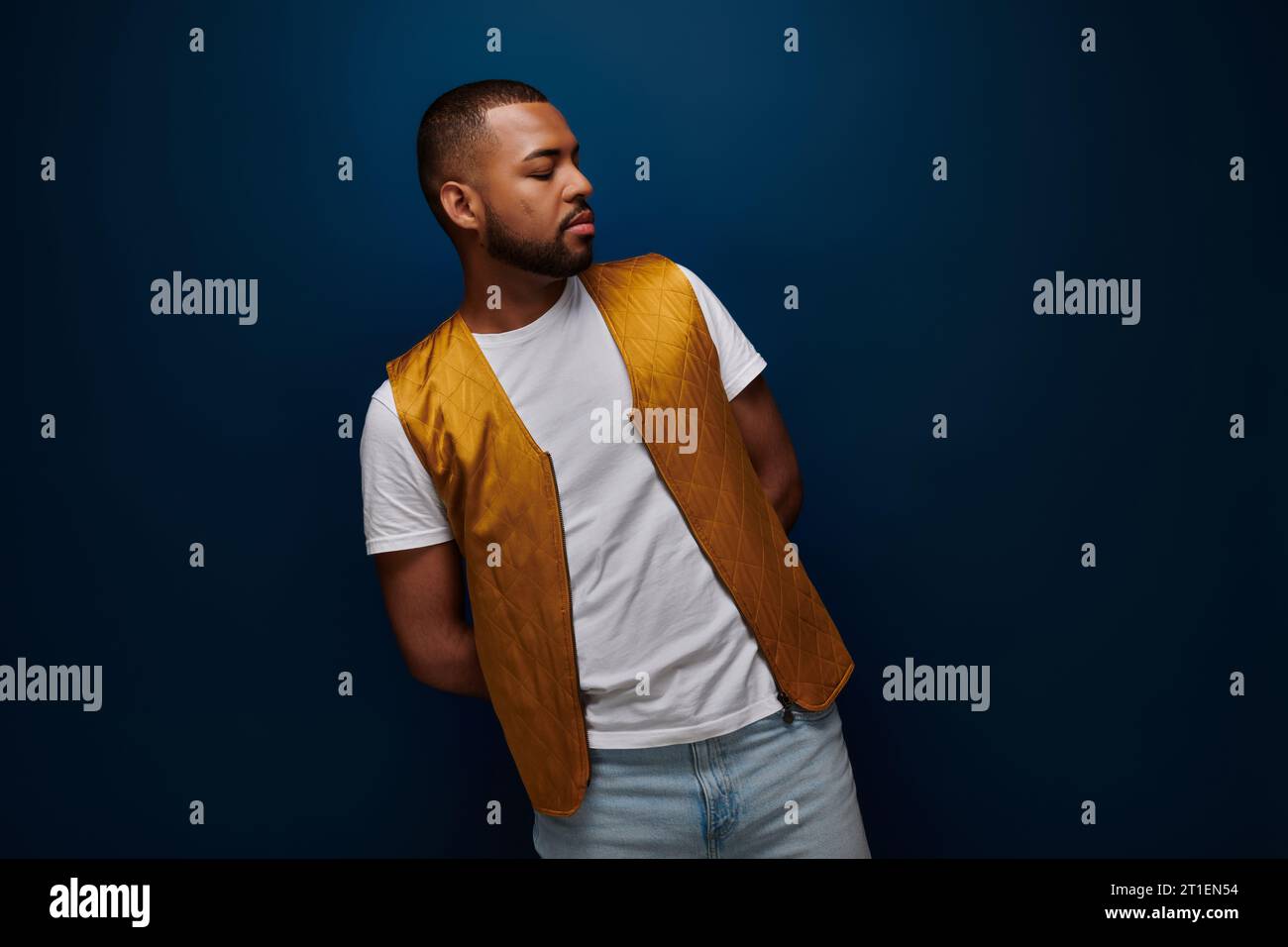 Man bending over hi-res stock photography and images - Alamy