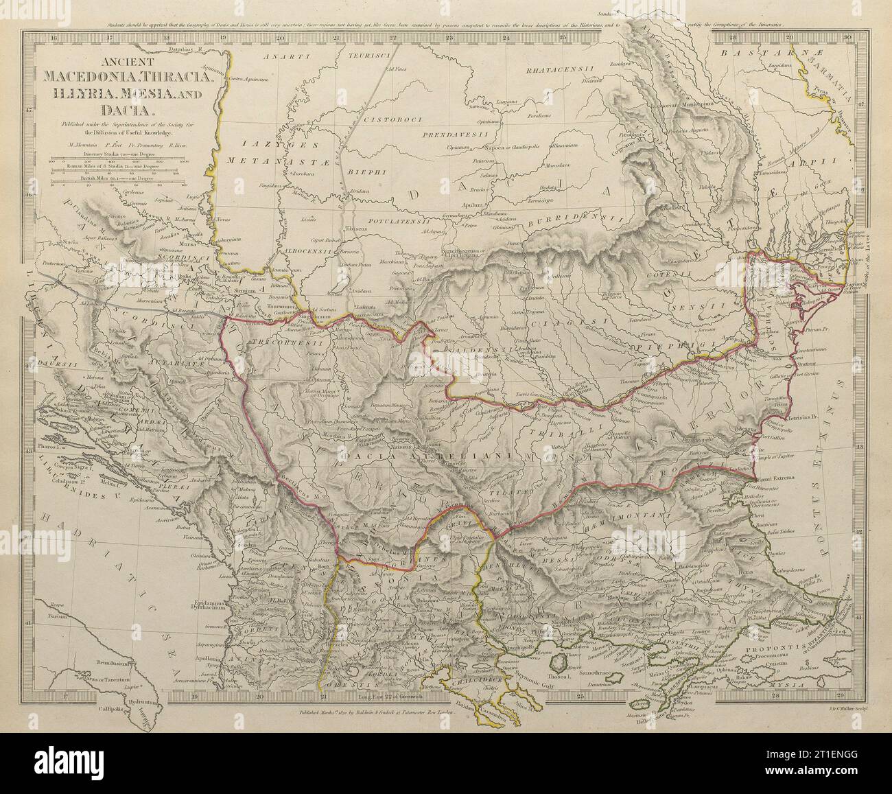 BALKANS ANCIENT Macedonia, Thracia, Dacia, Illyria & Moesia SDUK 1844 ...