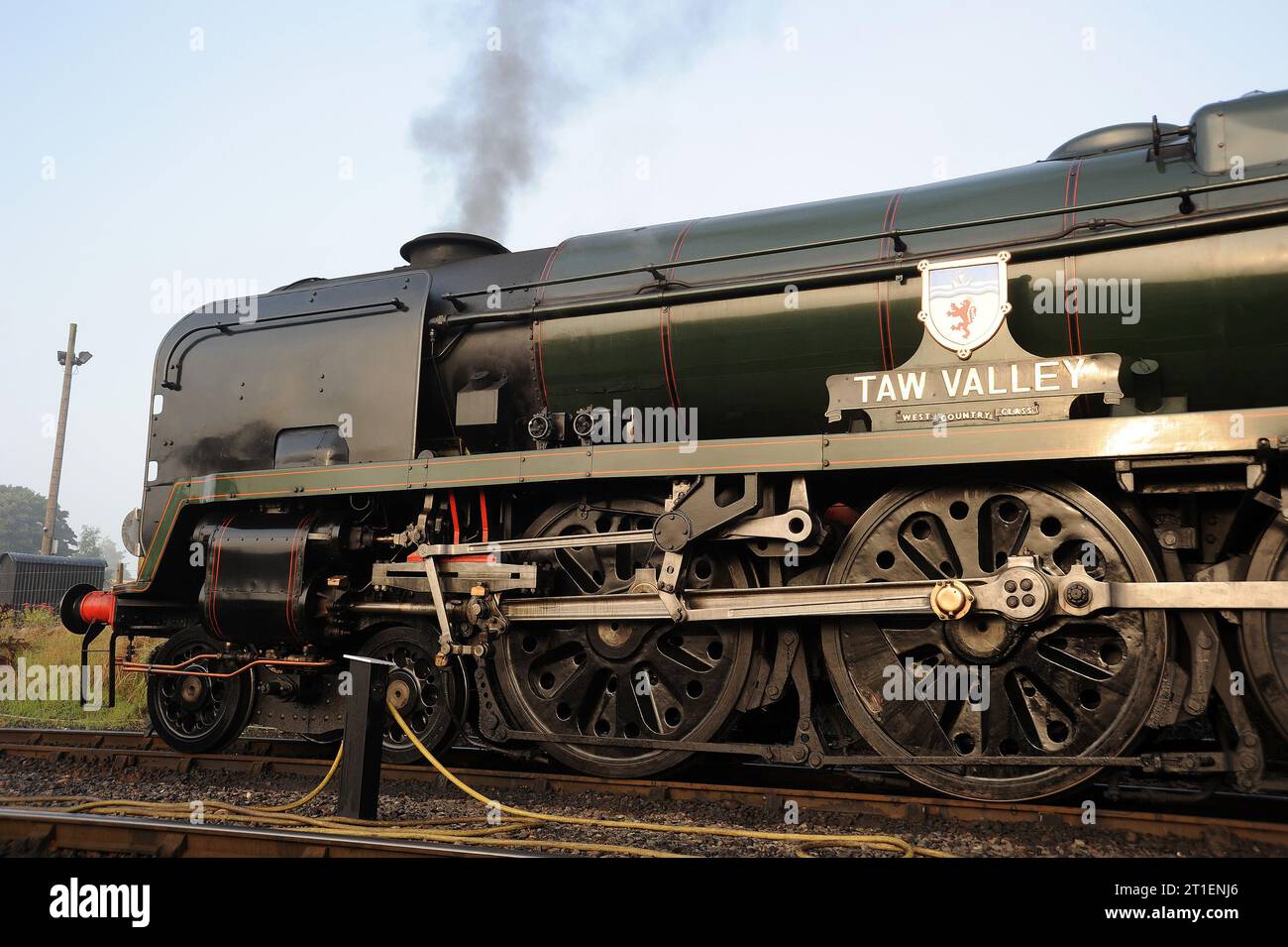 "Taw Valley" at Kidderminster Town Station Stock Photo - Alamy