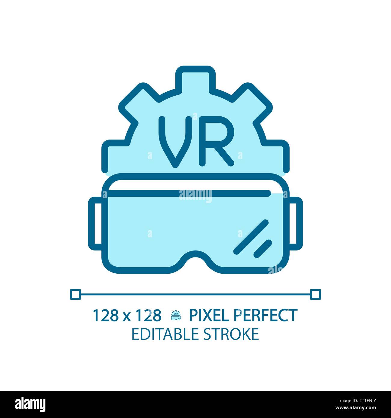 Mixed reality goggles Stock Vector Images - Alamy