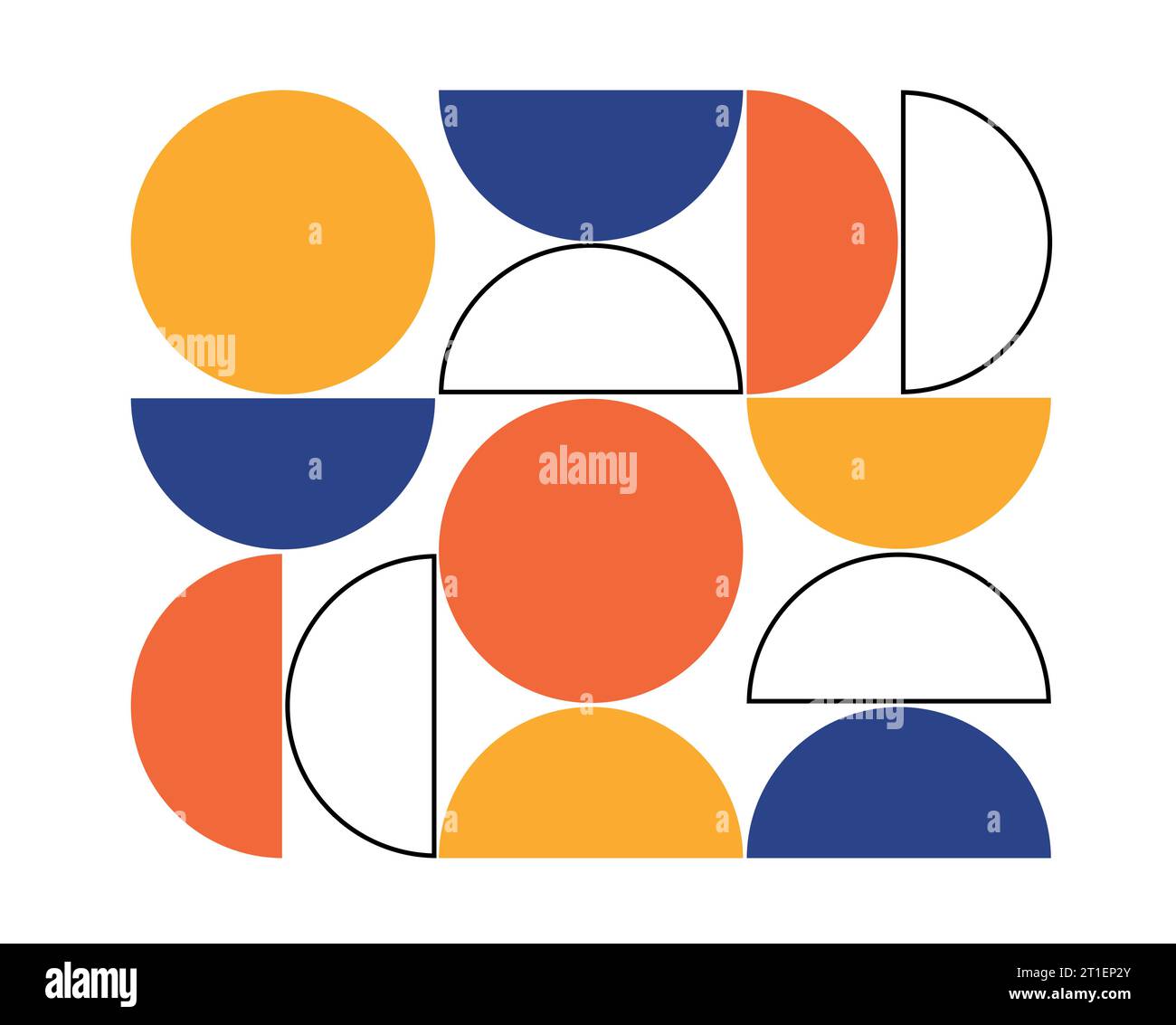 Semicircle brush Stock Vector Images - Alamy