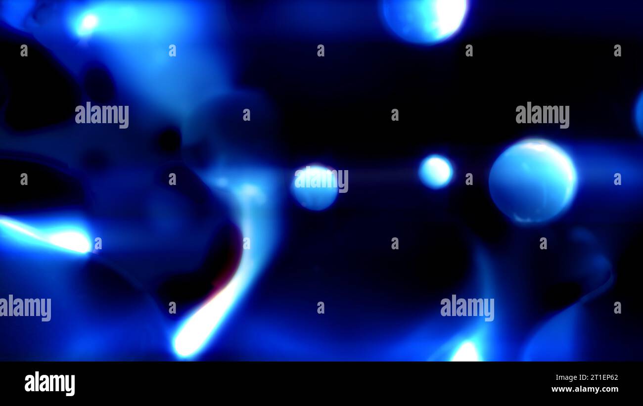 laser blue pellucid crystal balls with intensive shine - abstract 3D ...
