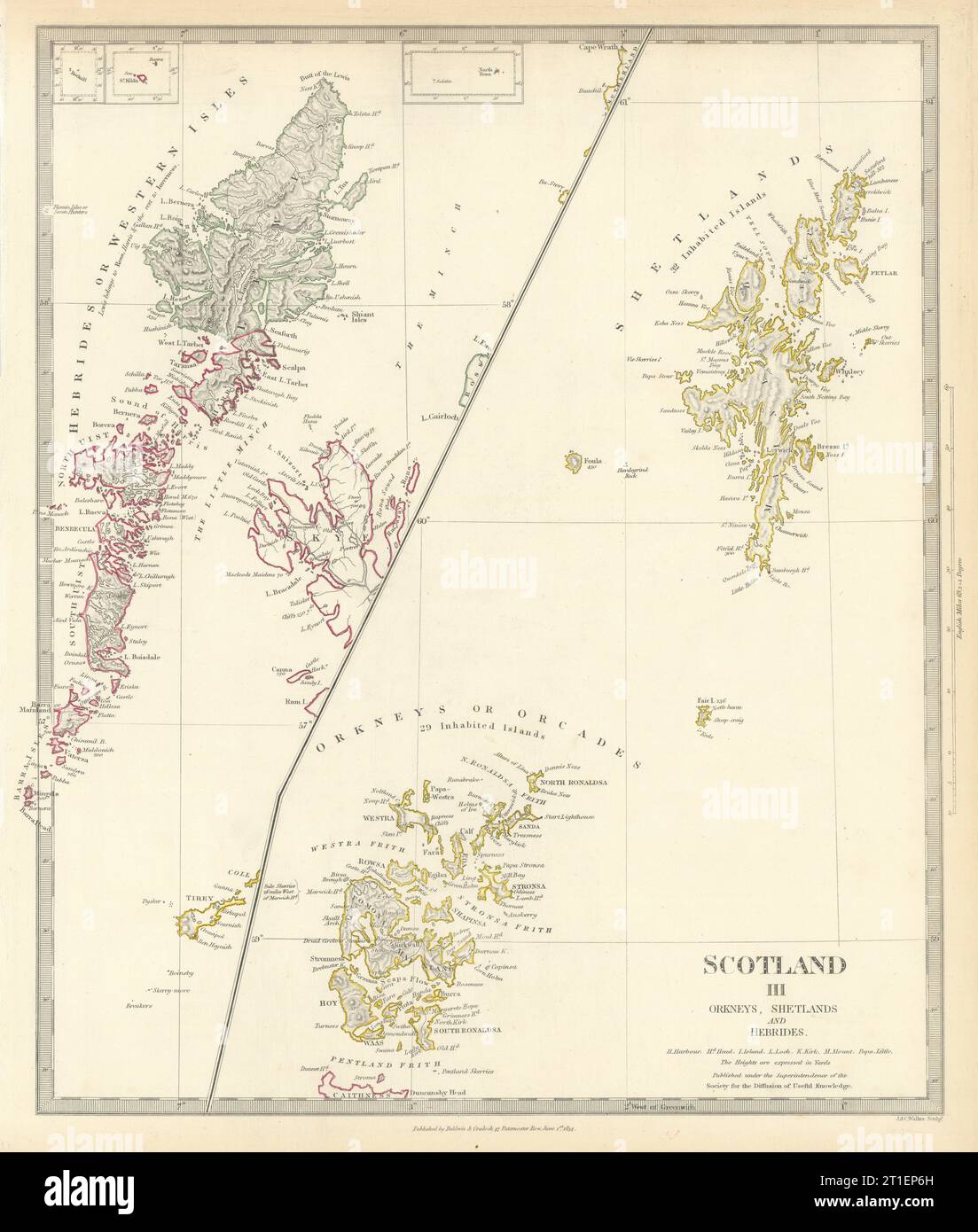 SCOTLAND ISLANDS. Western Isles. Orkneys, Shetlands and Hebrides.SDUK ...