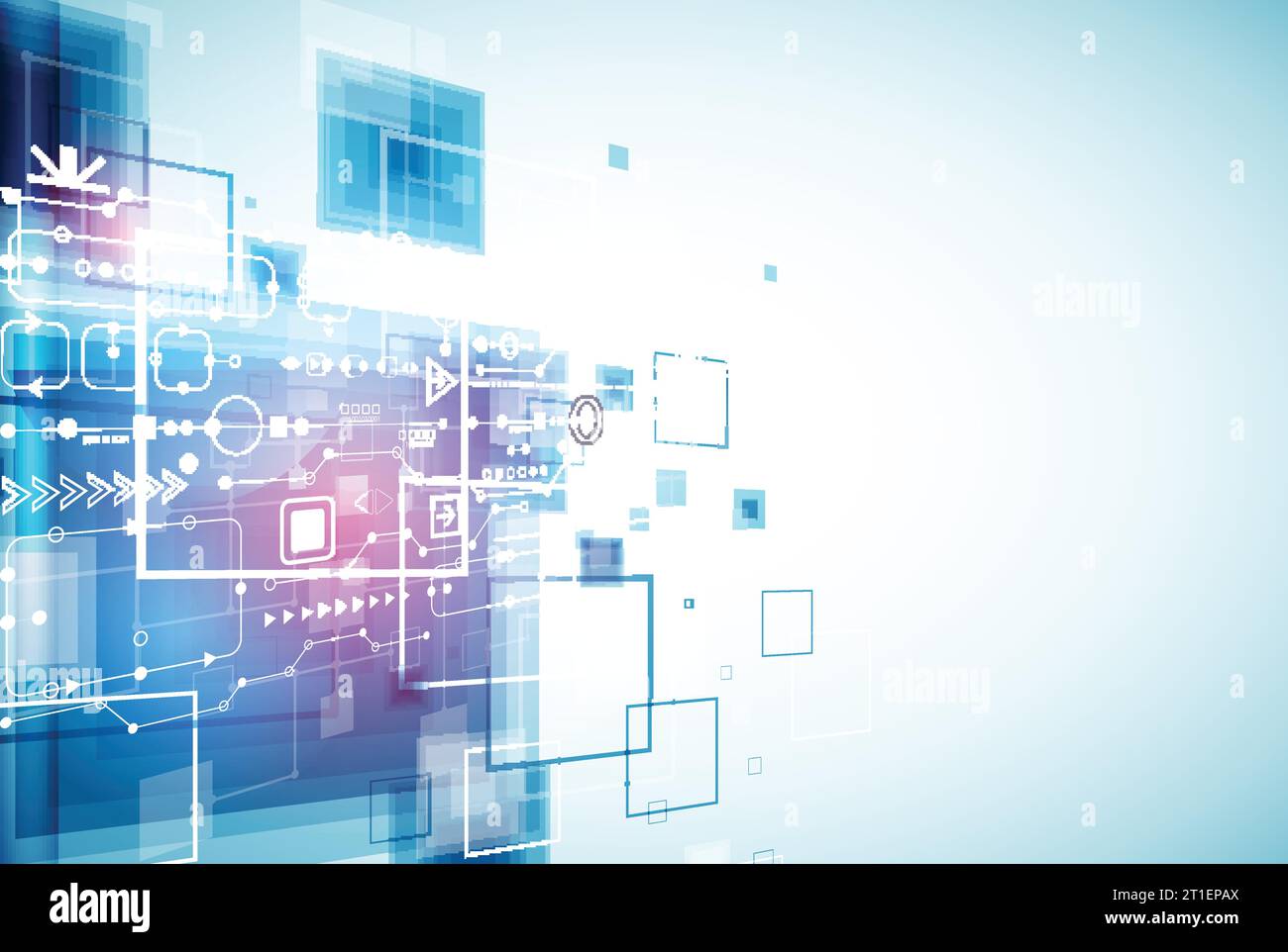Abstract engineering future technology background Stock Vector Image ...