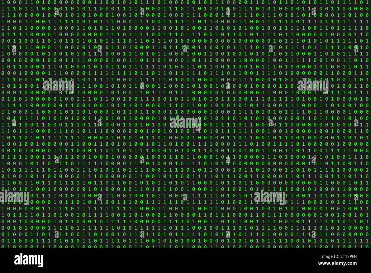 Binary Code Green Numbers Dark Screen Matrix On The Background Binary Programming Code