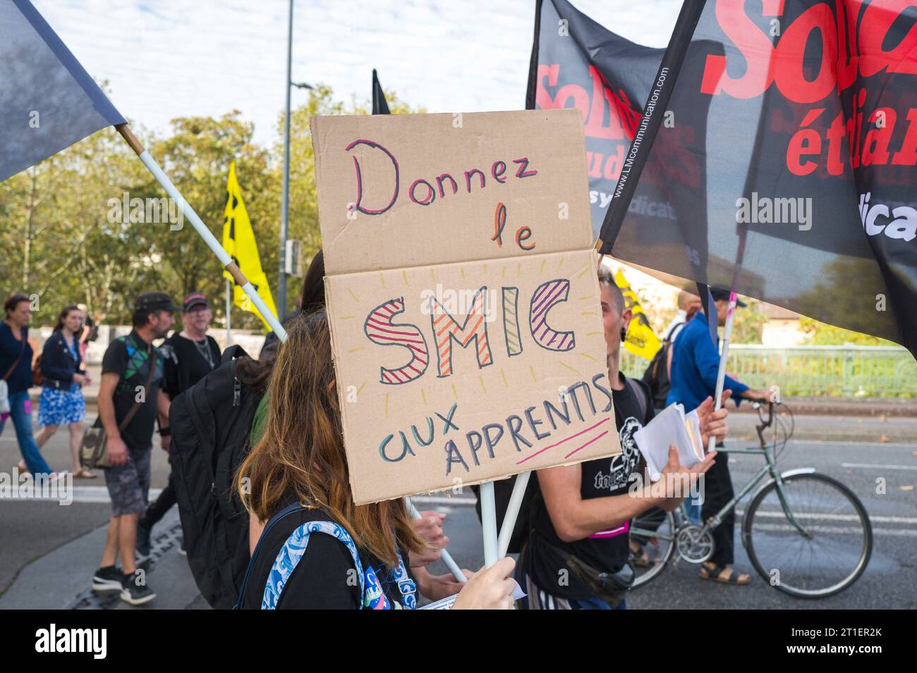 Minimum wage strike usa hi-res stock photography and images - Alamy