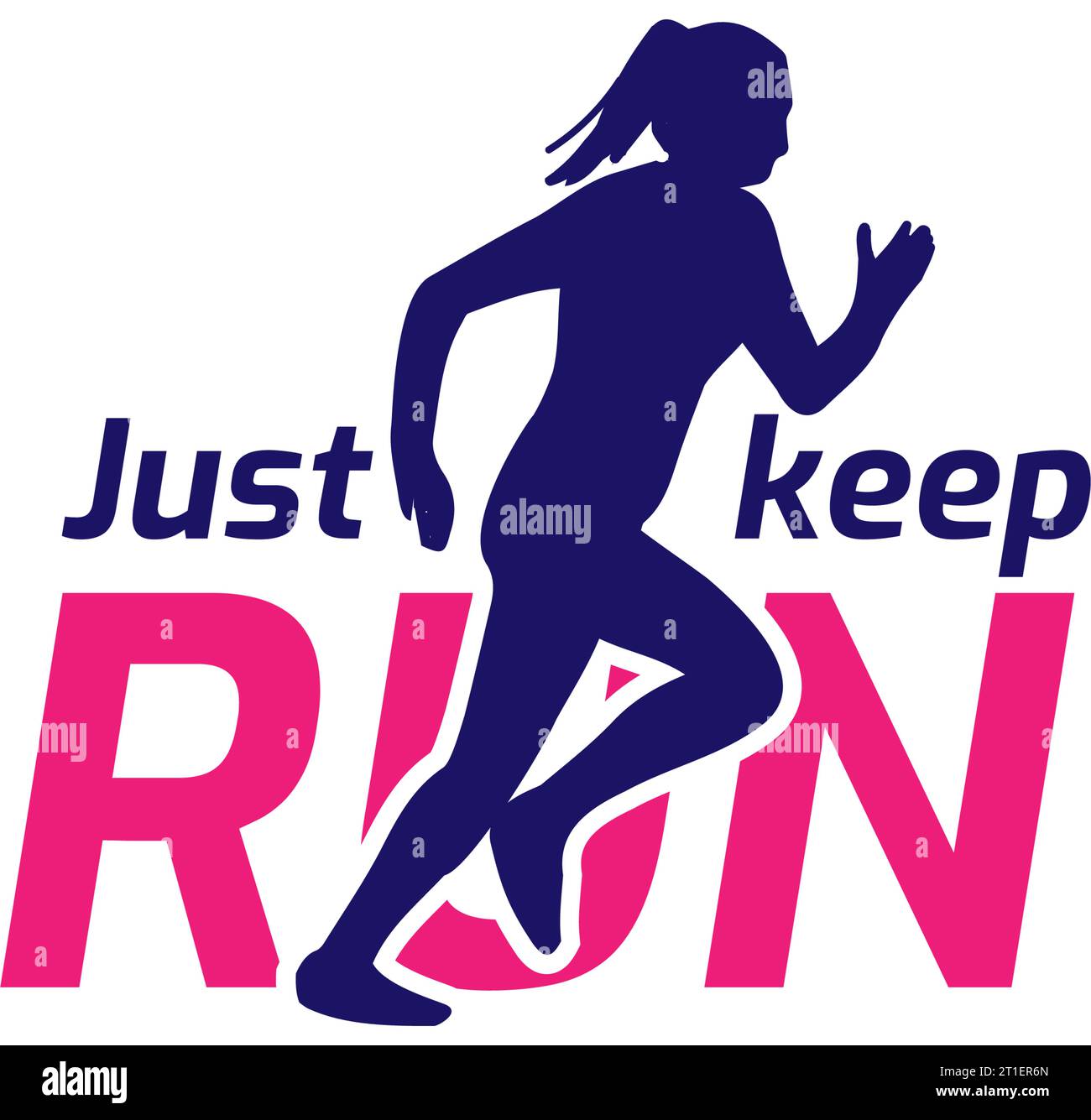 Logo Design for 5K fun run event in vector Stock Vector Image & Art - Alamy