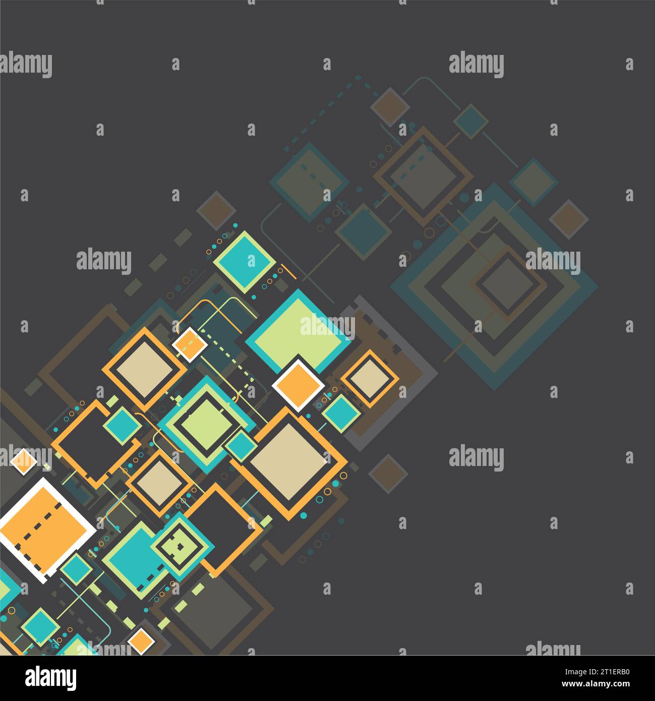 Retro square Stock Vector Images - Alamy