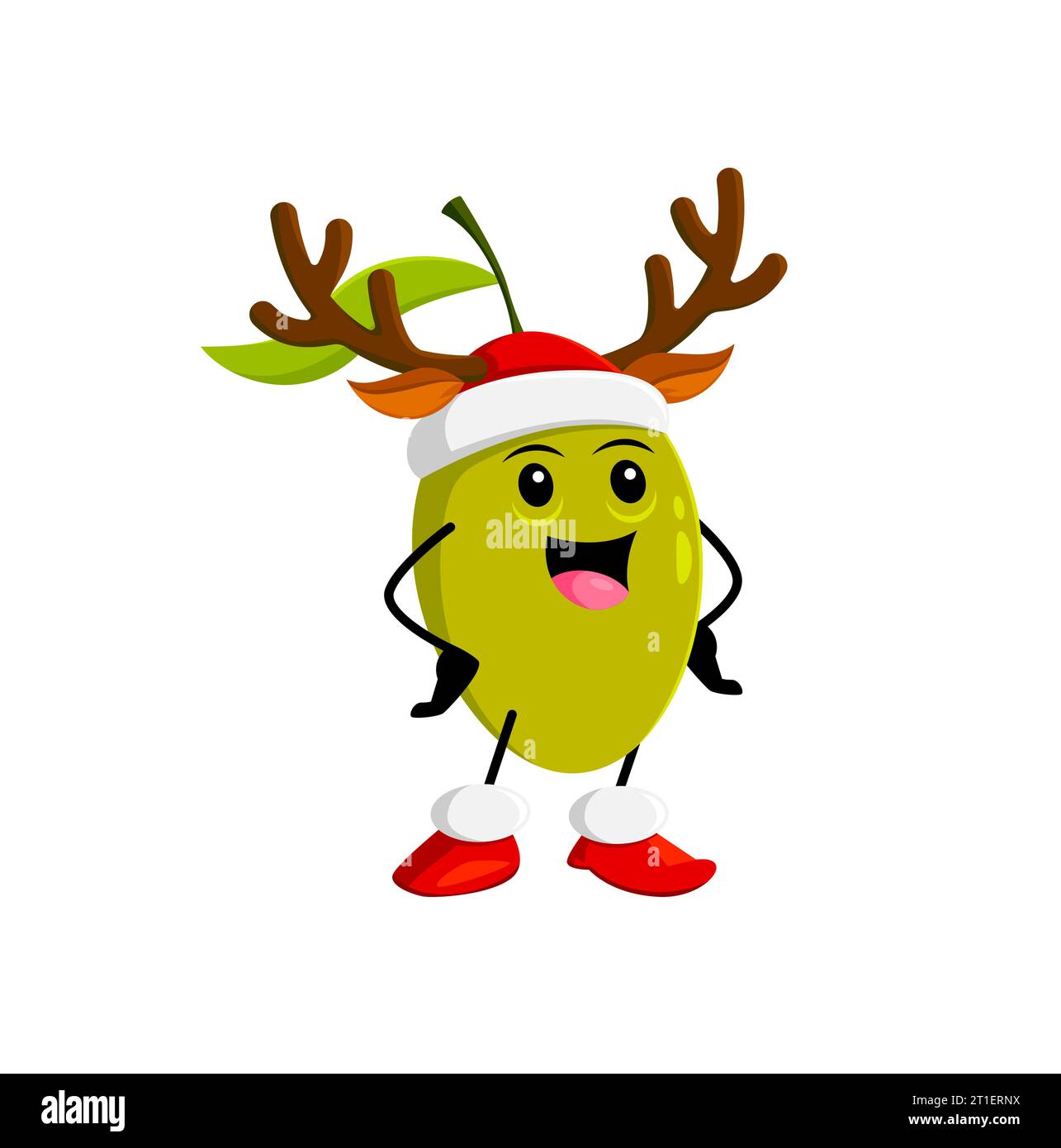 Healthy santa wearing face Stock Vector Images - Alamy