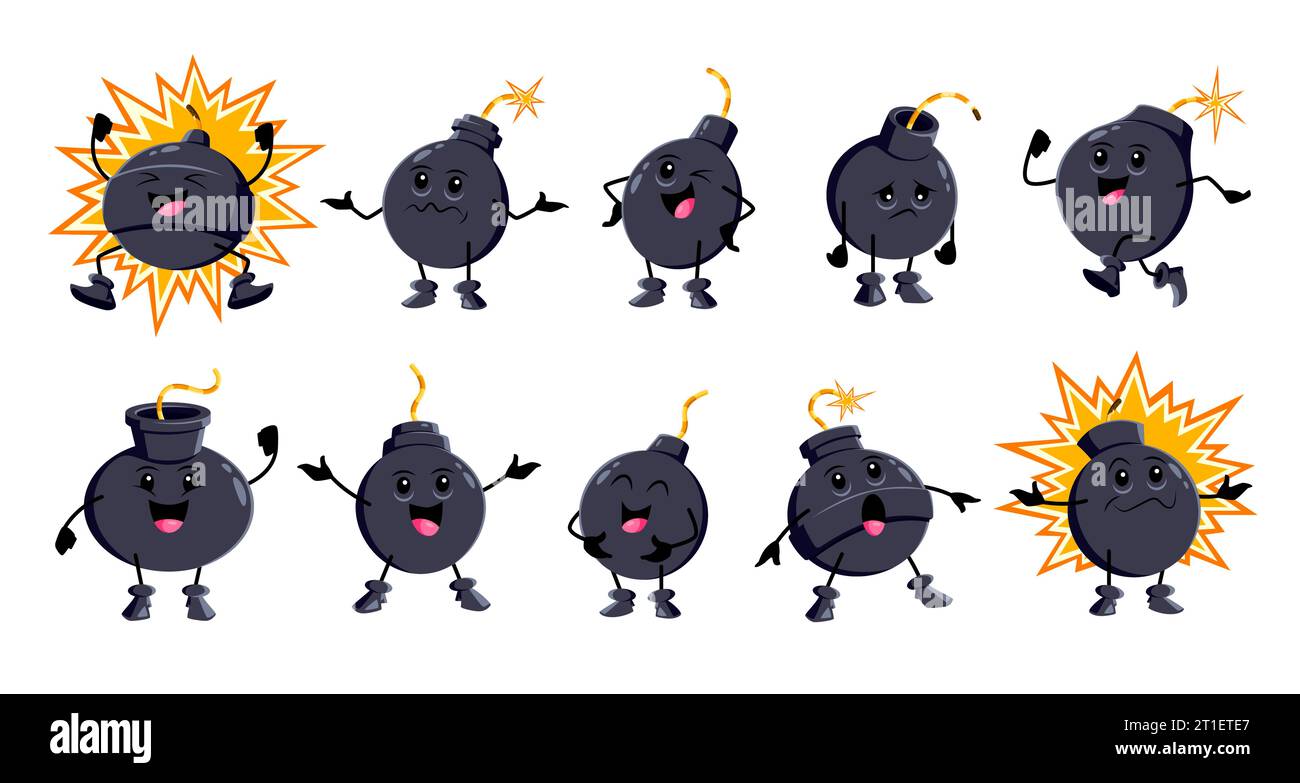 Cartoon bomb hi-res stock photography and images - Alamy