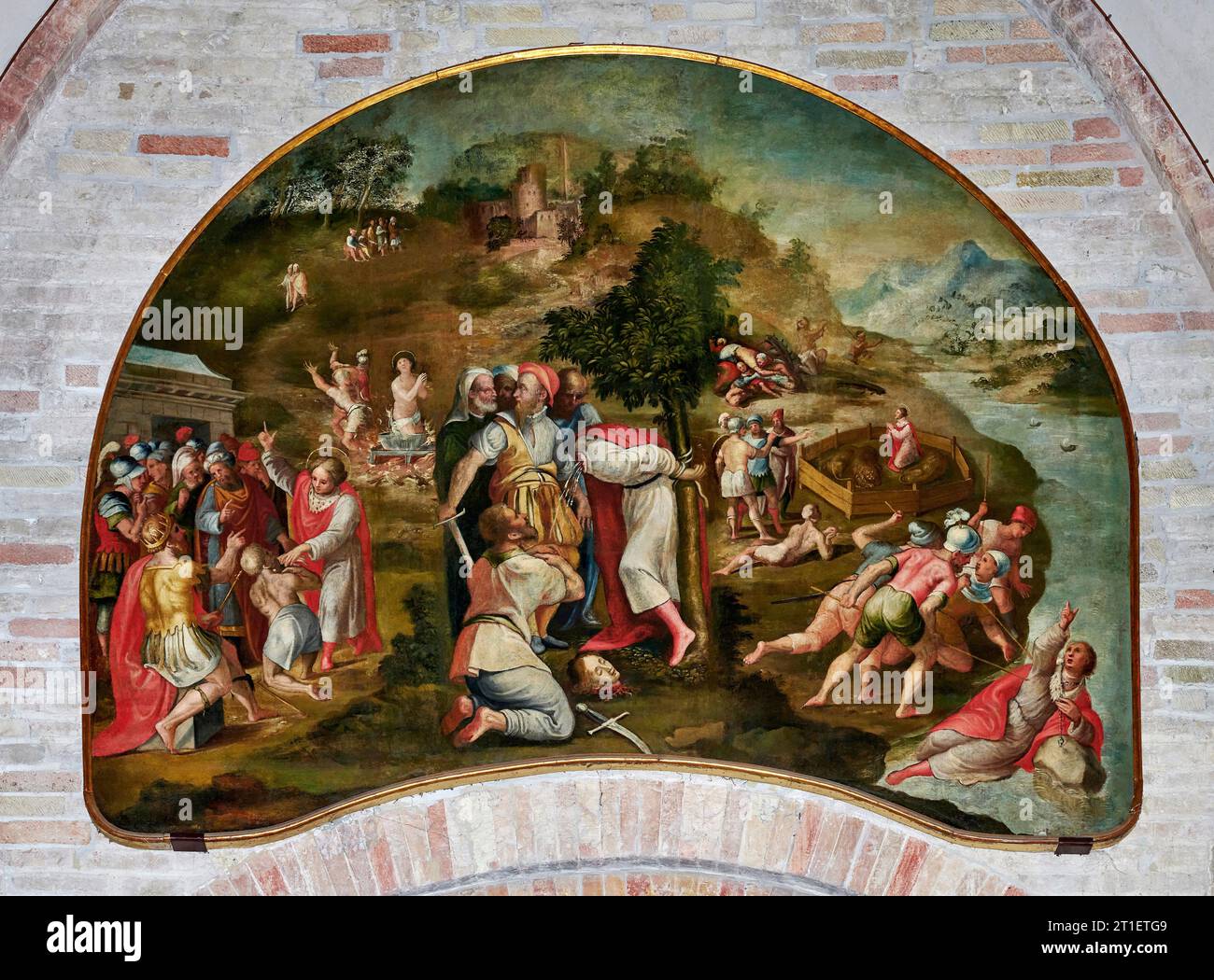 Il martirio di S. Pantaleone - olio su tela - Carlo Urbino nel terzo ...