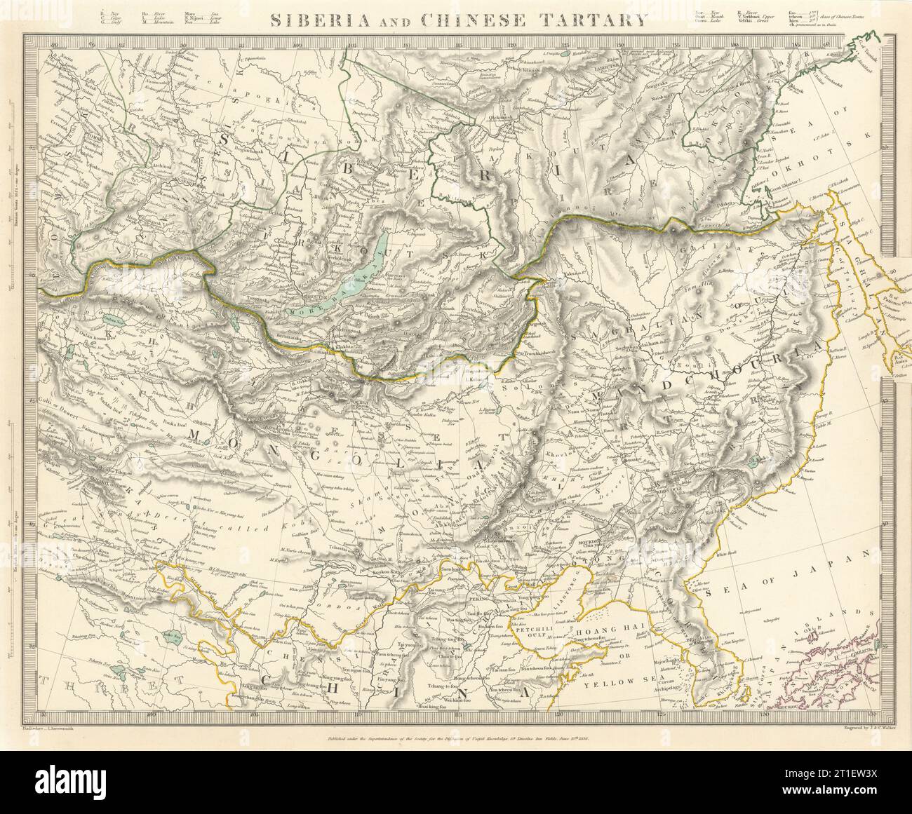Outline maps of china hi-res stock photography and images - Alamy