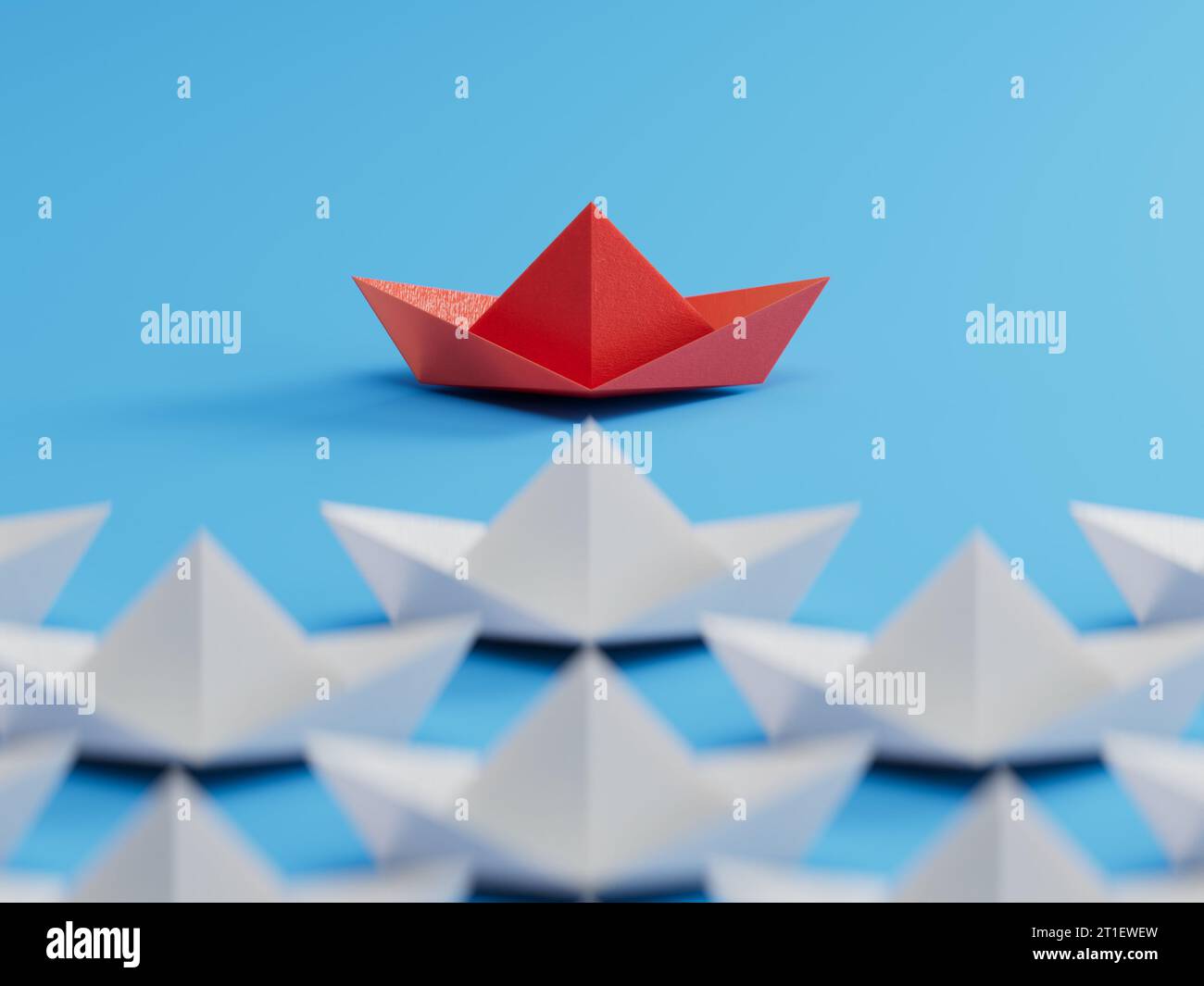 Different business concept.new ideas. paper art style. creative idea ...