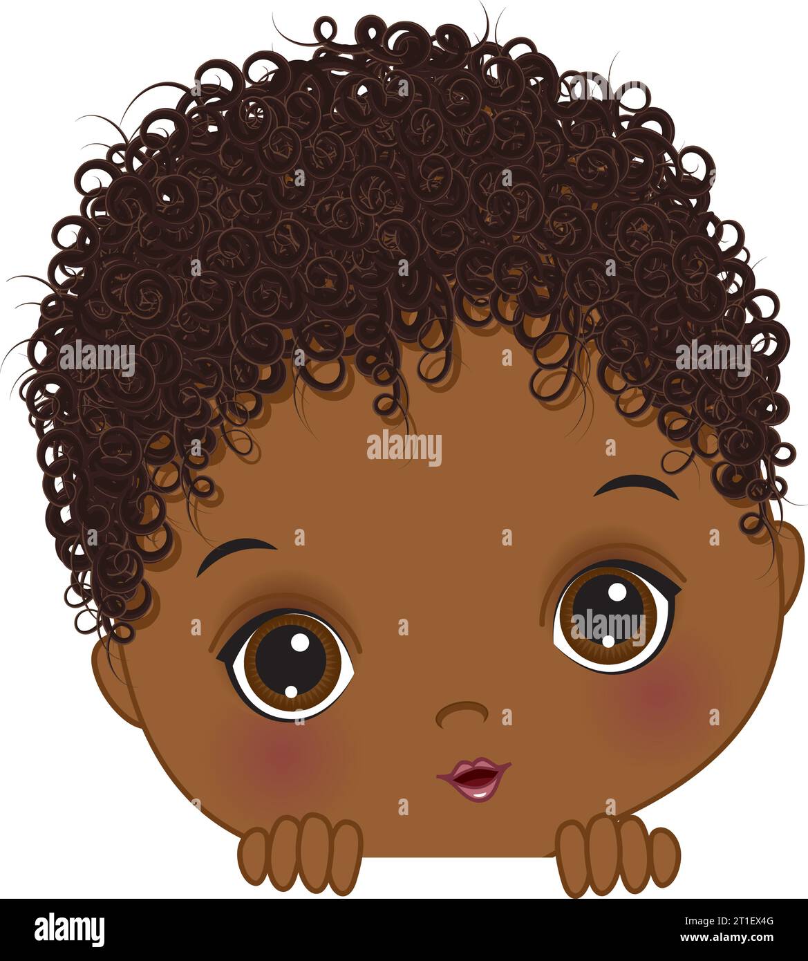 Peekaboo cartoon hi-res stock photography and images - Alamy