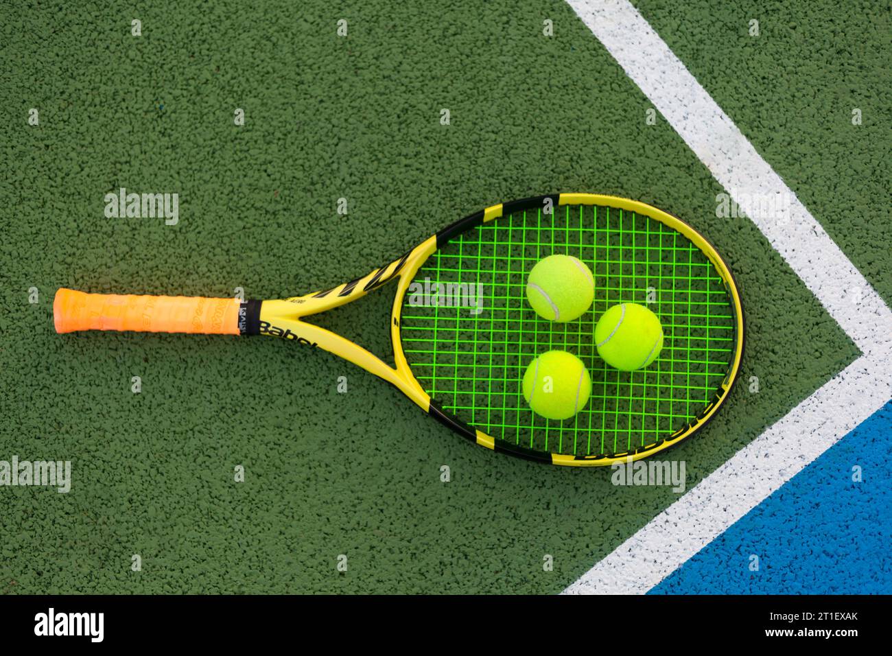 Babolat tennis racket hi-res stock photography and images - Alamy