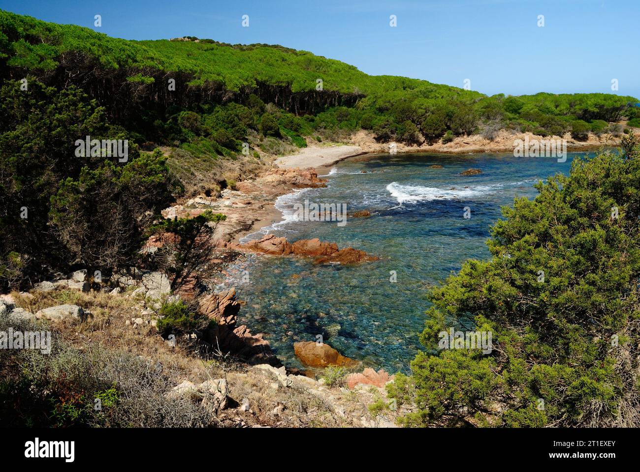 The coast of Aglientu, Lu Caloni bay Stock Photo - Alamy