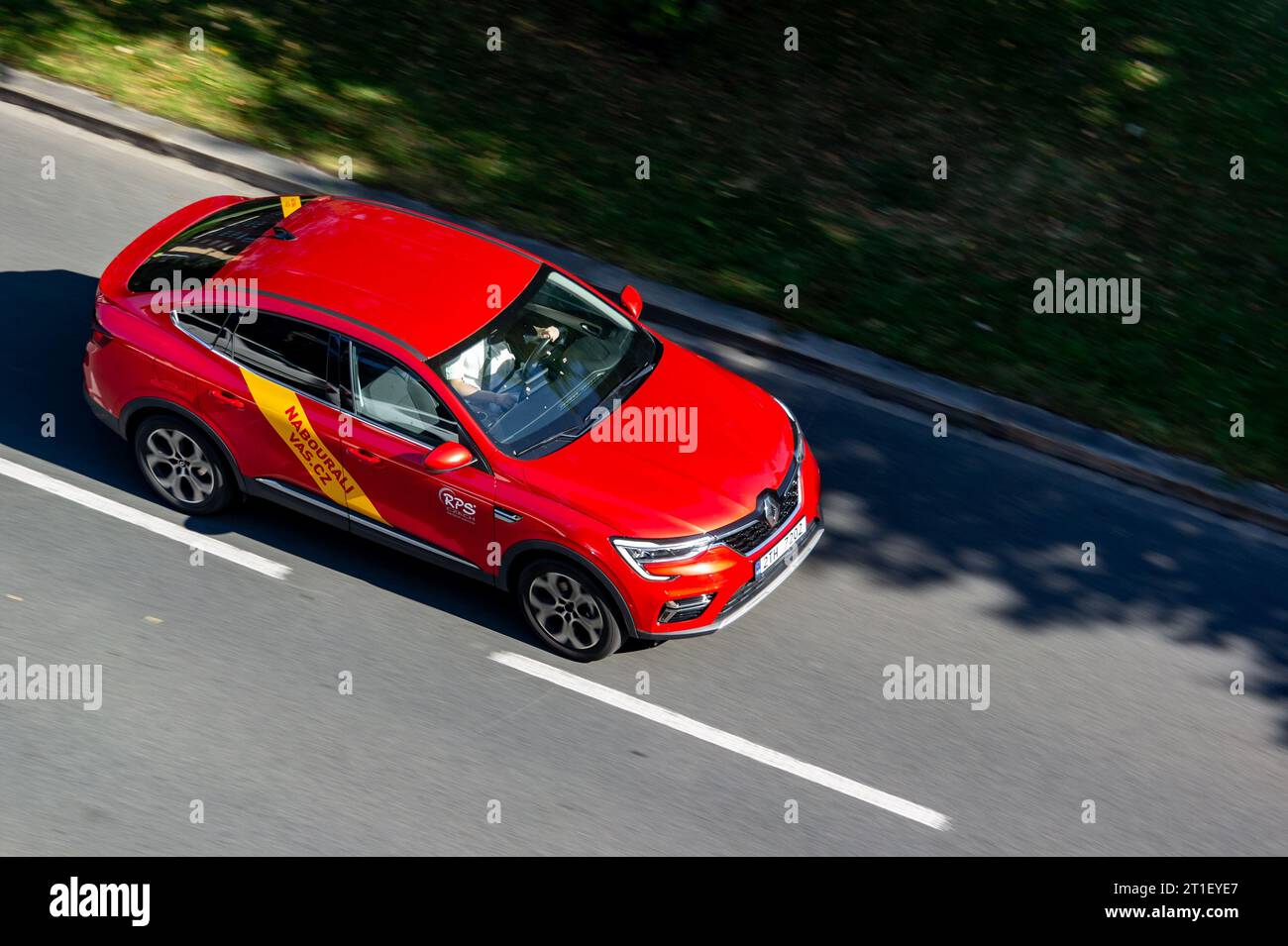 OSTRAVA, CZECH REPUBLIC - AUGUST 24, 2023: Renault Arkana crossover of ...