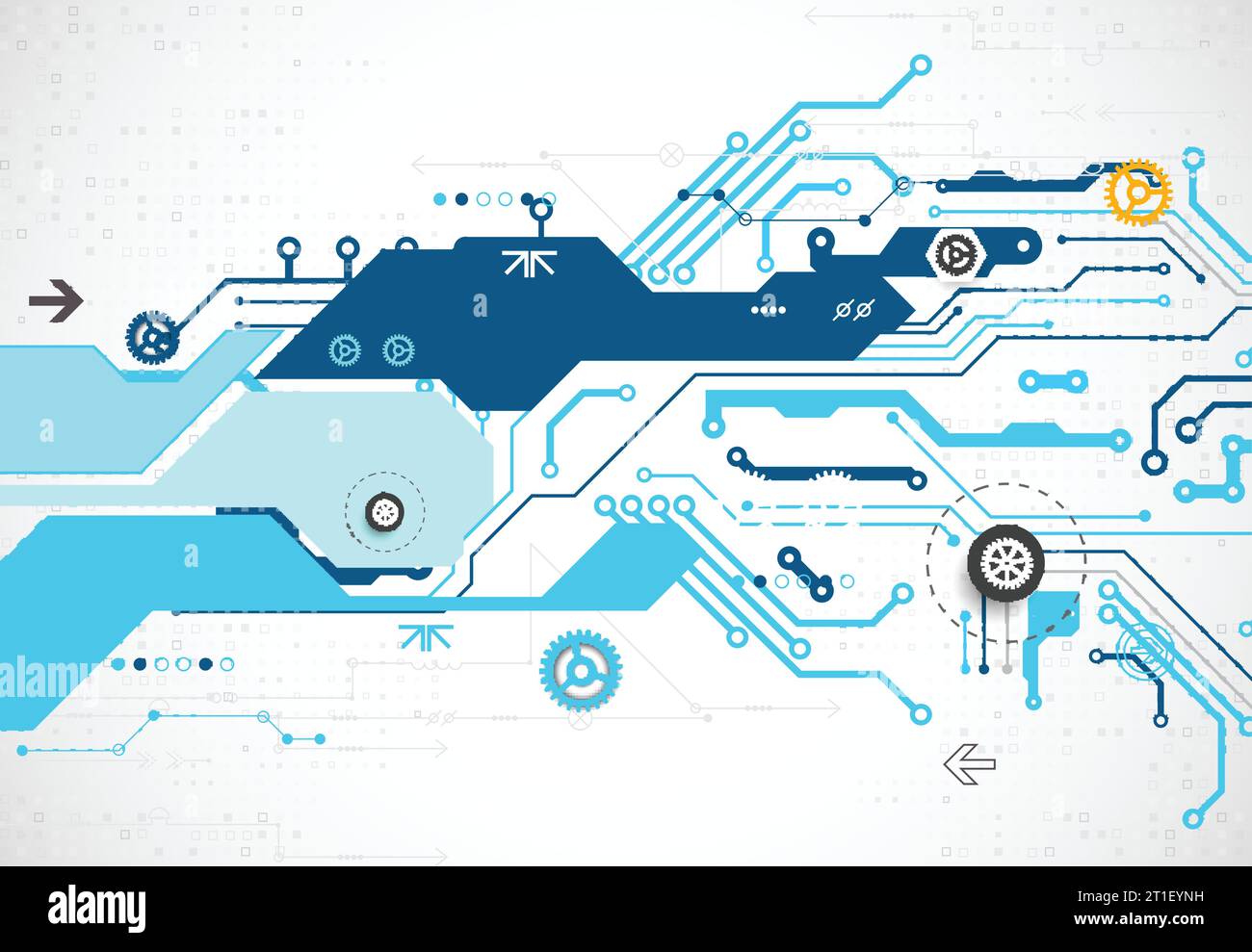 Abstract technology circuit board. Communication concept Stock Vector ...