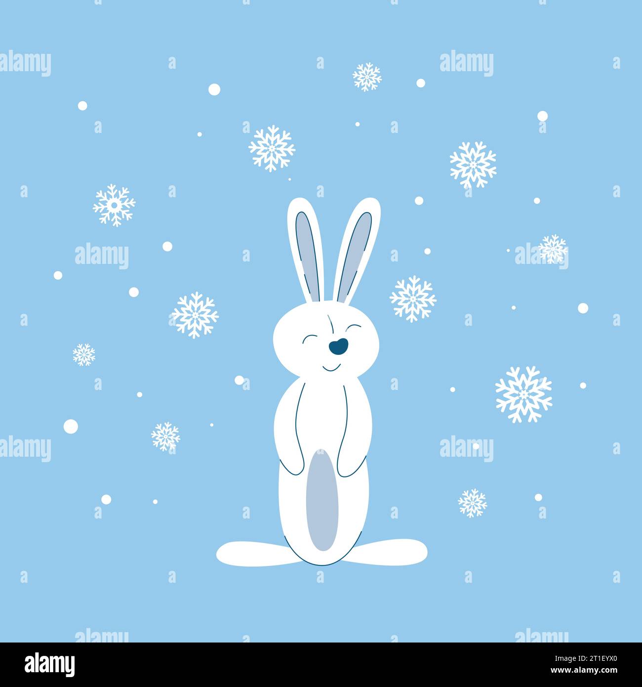 Baby love snow Stock Vector Images - Alamy
