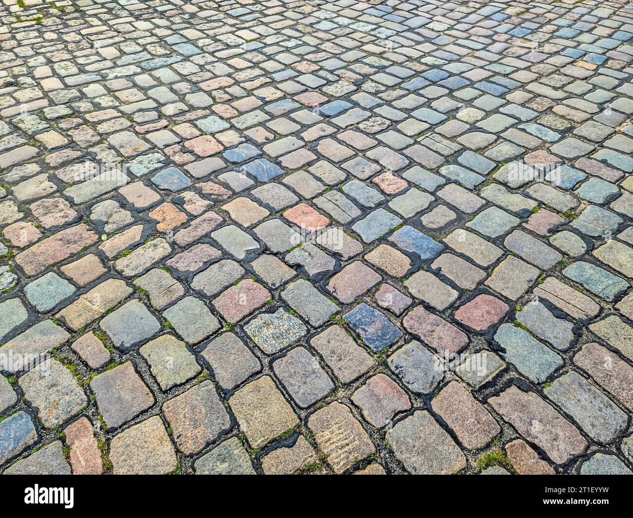 Old historical cobblestone paths and walkways all over europe Stock ...