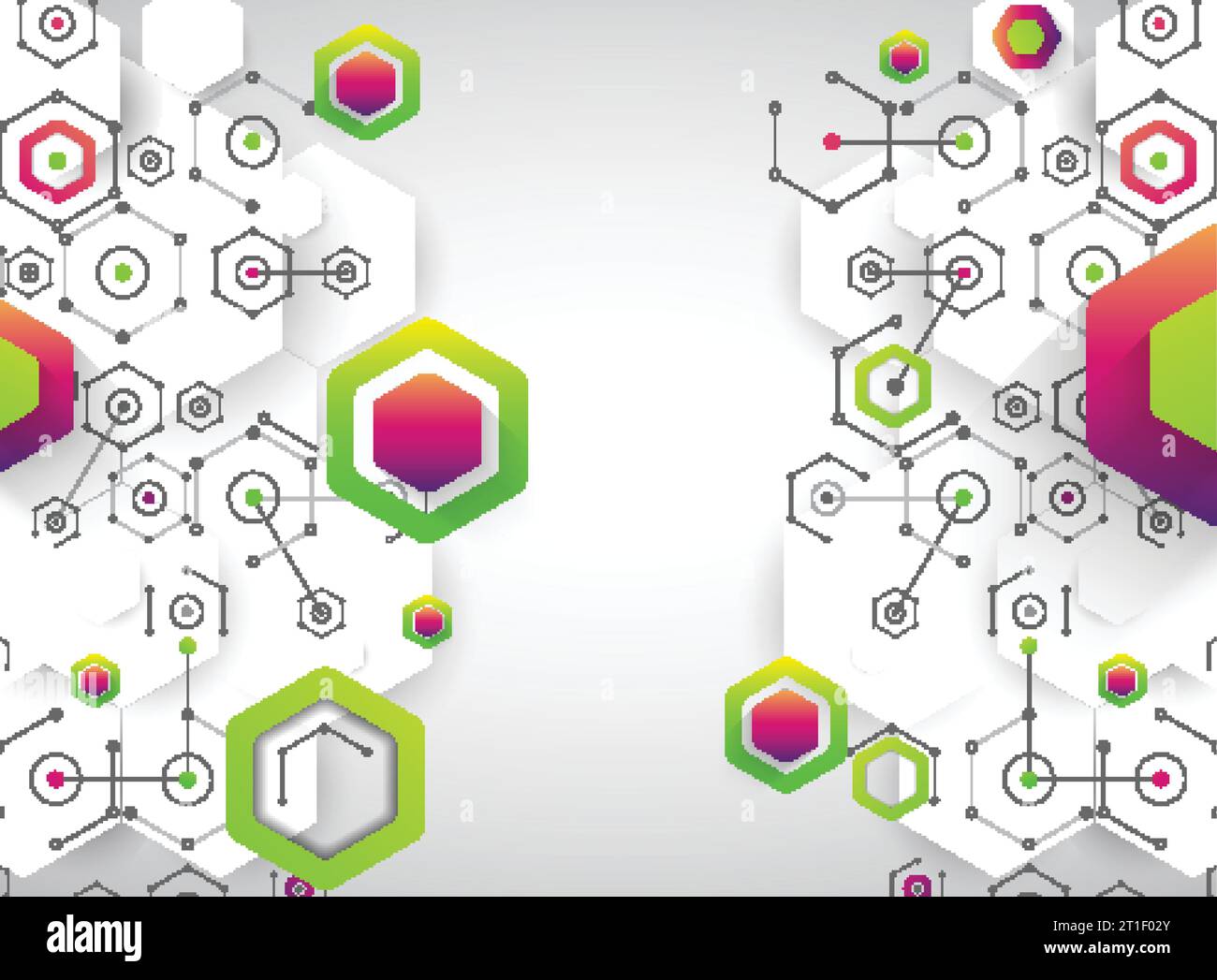 Abstract background. Science template, wallpaper or banner. Vector ...