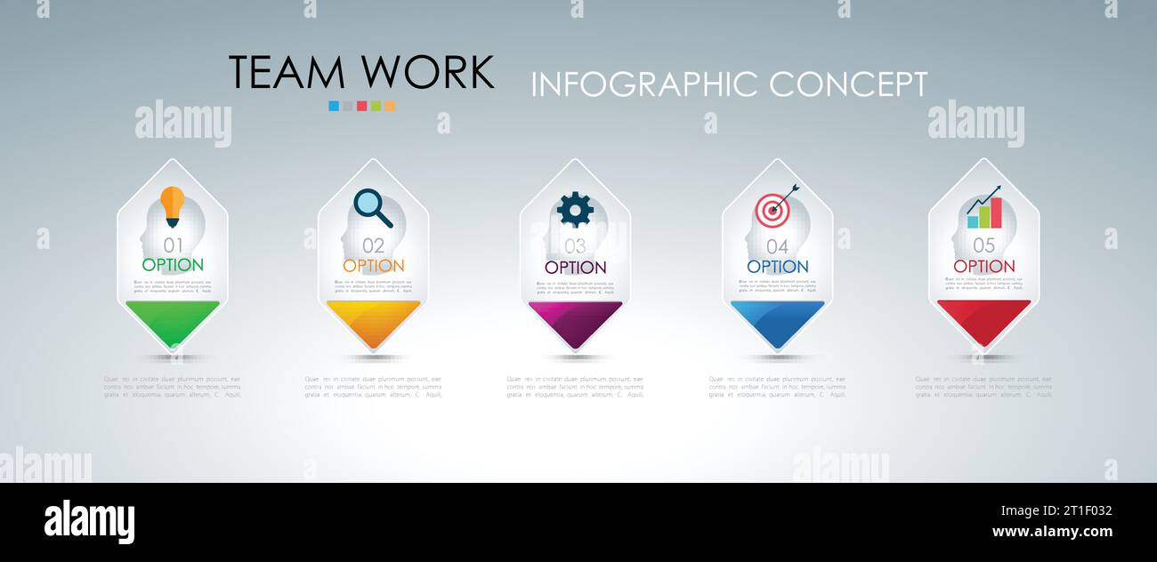 Info graphic teamwork. Business concept. Vector illustration Stock ...