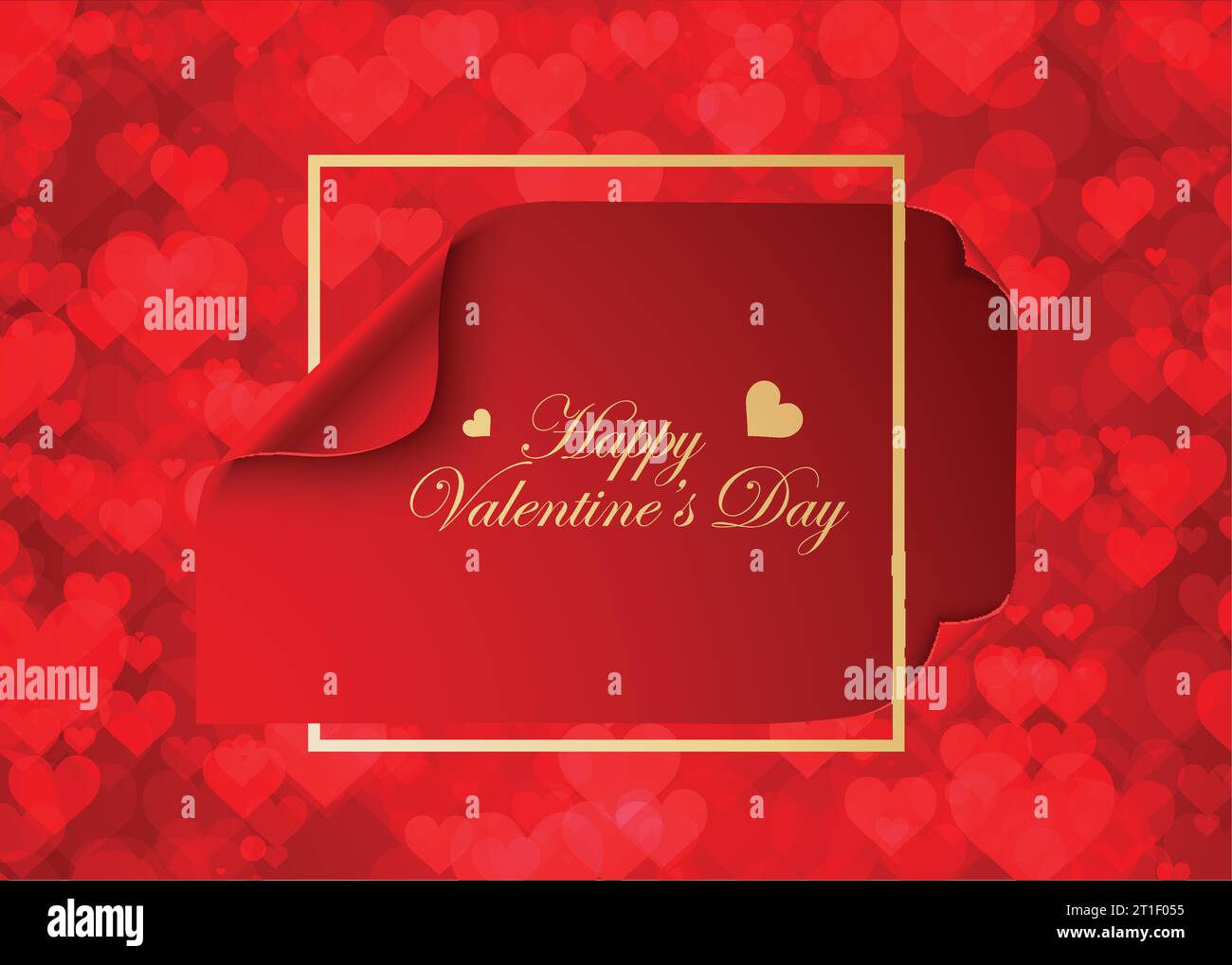 Valentine's day vector background Stock Vector Image & Art - Alamy