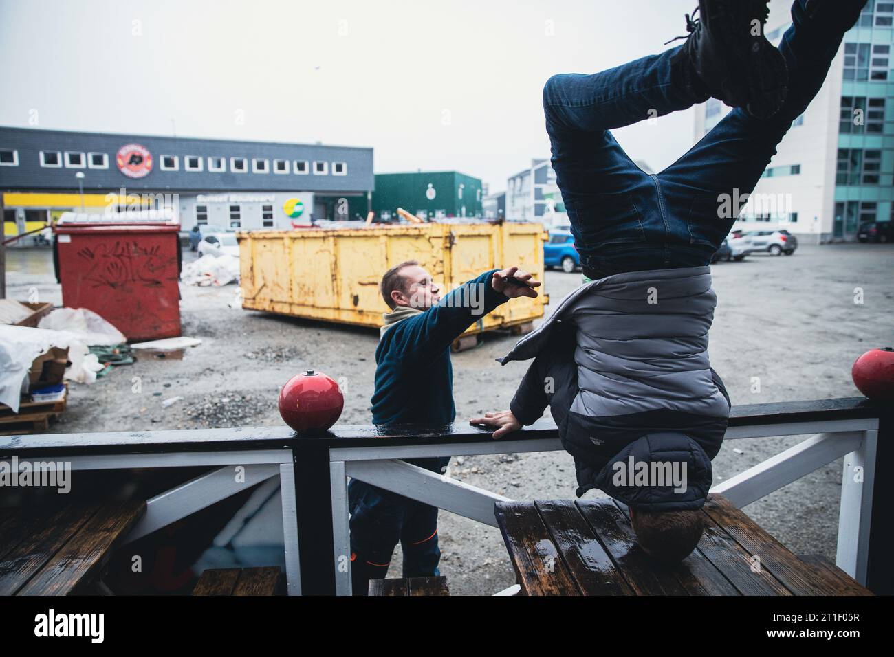 September 30, 2023: 02 - construction workers from Denmark are being ...