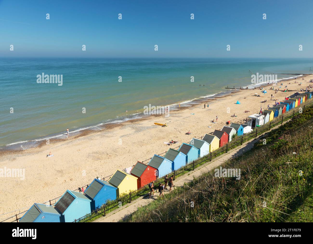 Mundesley beach huts hi-res stock photography and images - Alamy