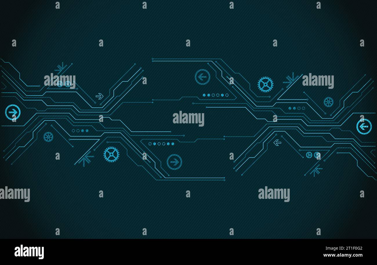 Abstract technology circuit board. Communication concept Stock Vector ...