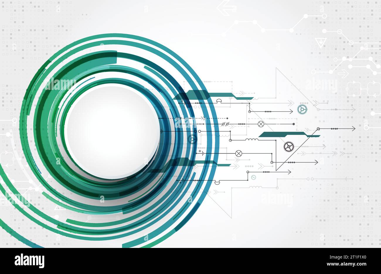 Abstract technological background. Vector Stock Vector Image & Art - Alamy