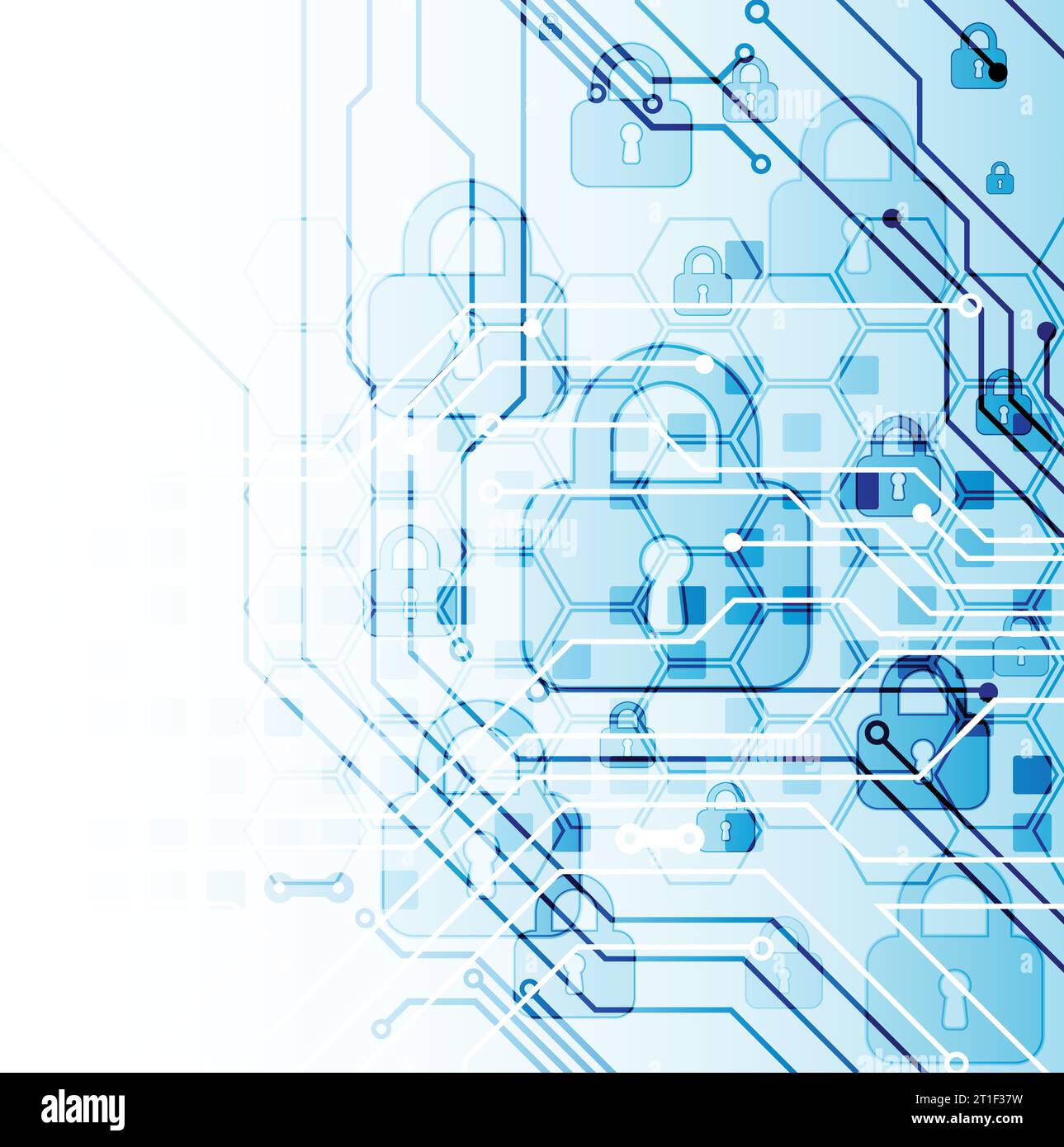 Protection concept. Protect mechanism, system privacy. Vector ...