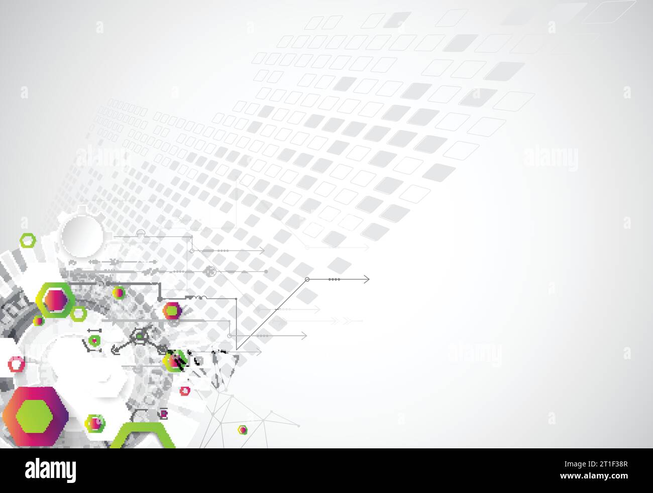 Abstract background. Science template, wallpaper or banner. Vector ...