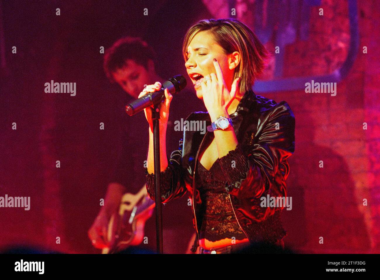 VICTORIA BECKHAM, WALES, 2002: Victoria Beckham on the Welsh TV show ...