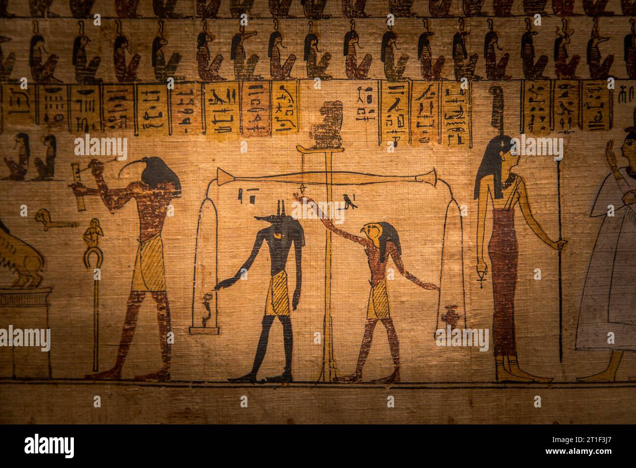 Egyptian death hieroglyphs hi-res stock photography and images - Alamy